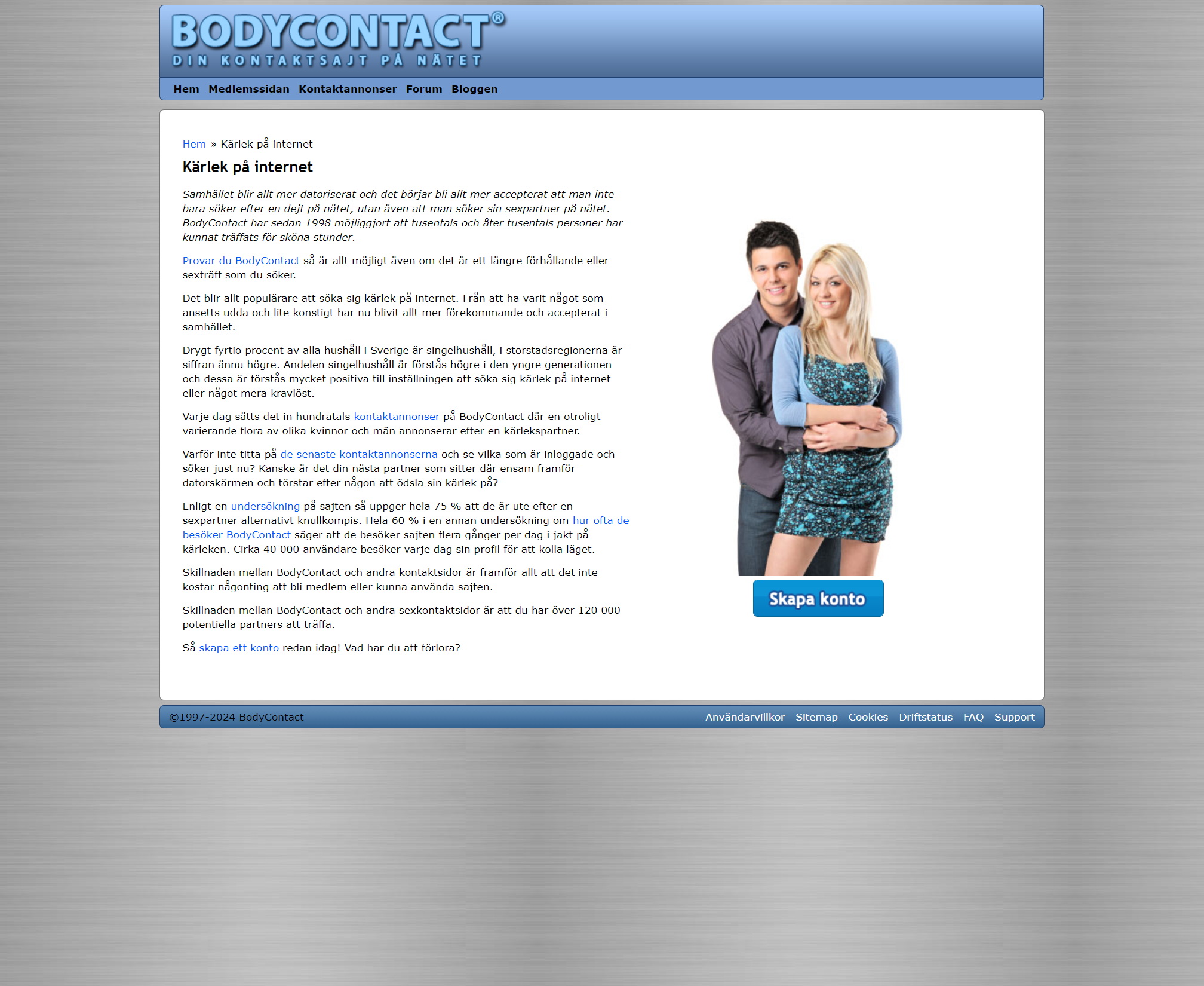 Bodycontact.com Granskning 2024 | Perfektion eller skräp?